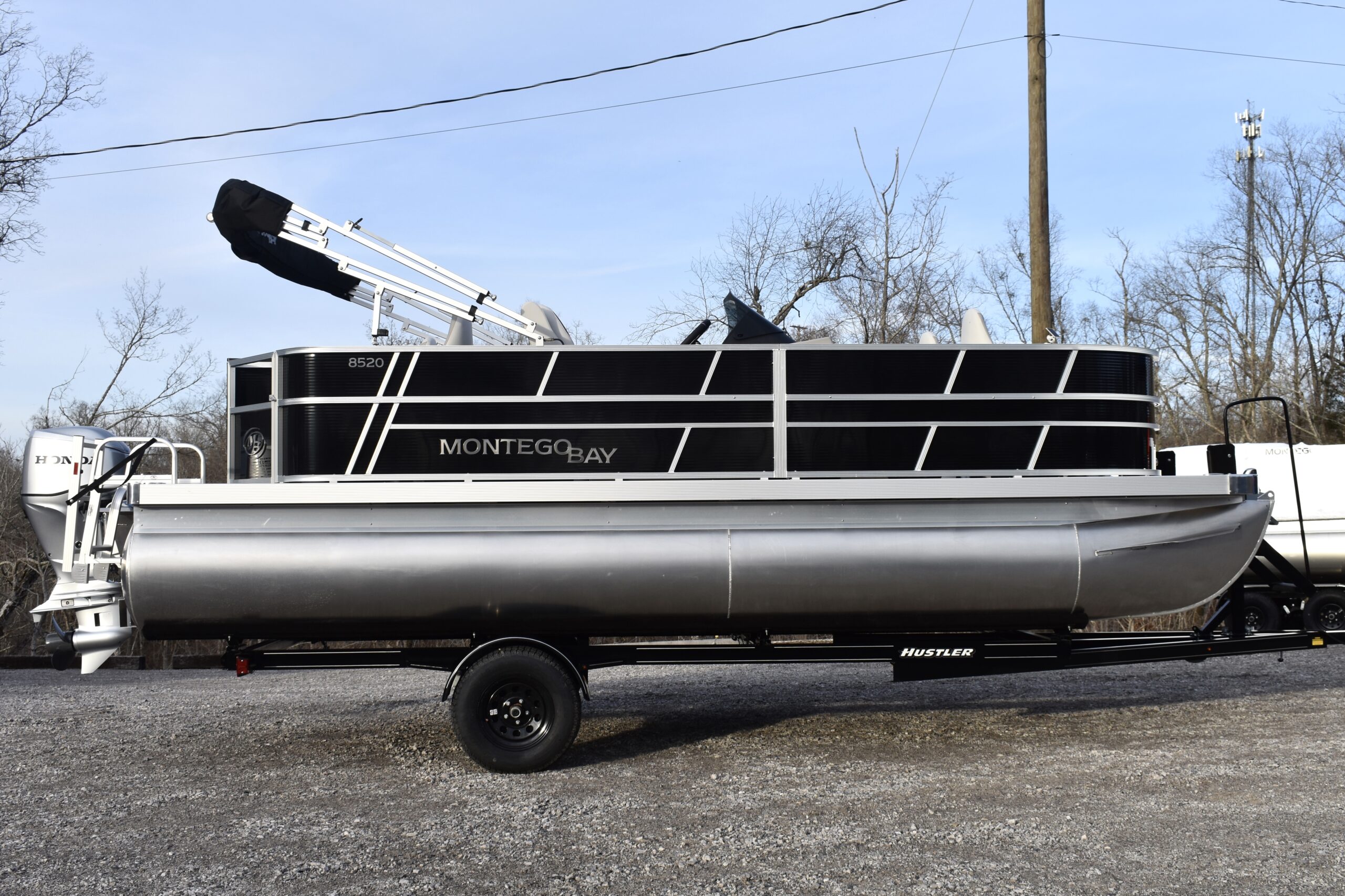 Montego Bay FC8520-4PT BK Deluxe Fishing Pontoon: Sold | Smoky Mountain ...